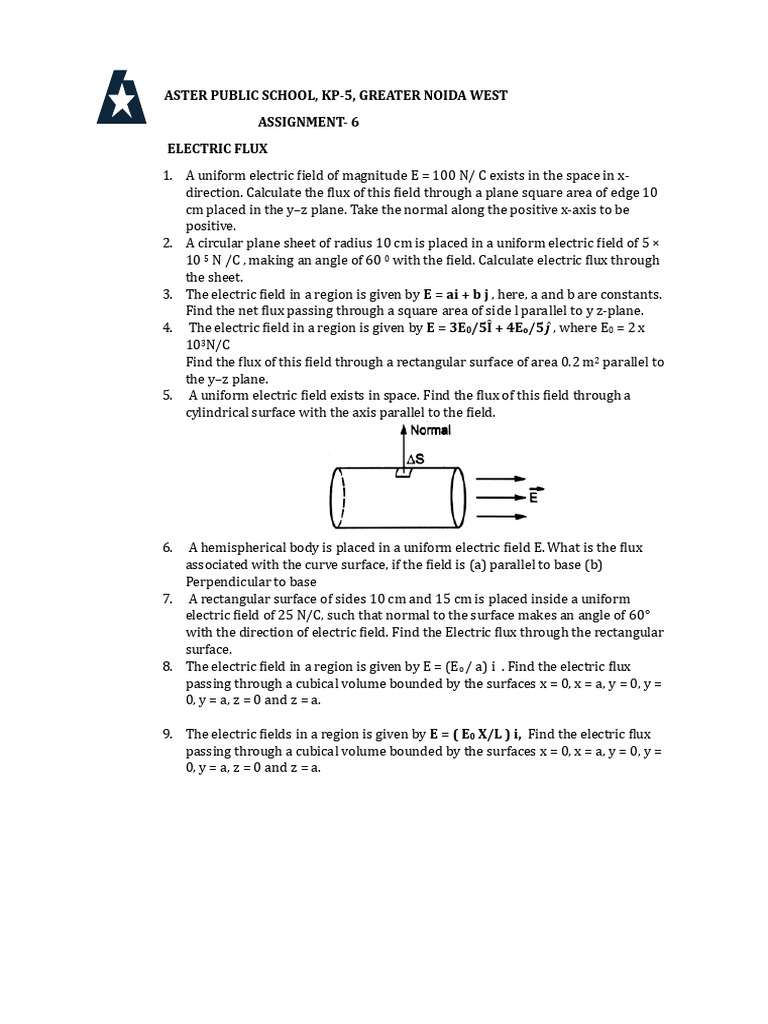 Electric Flux Through Hemispherical Body | PDF | Sphere | Flux