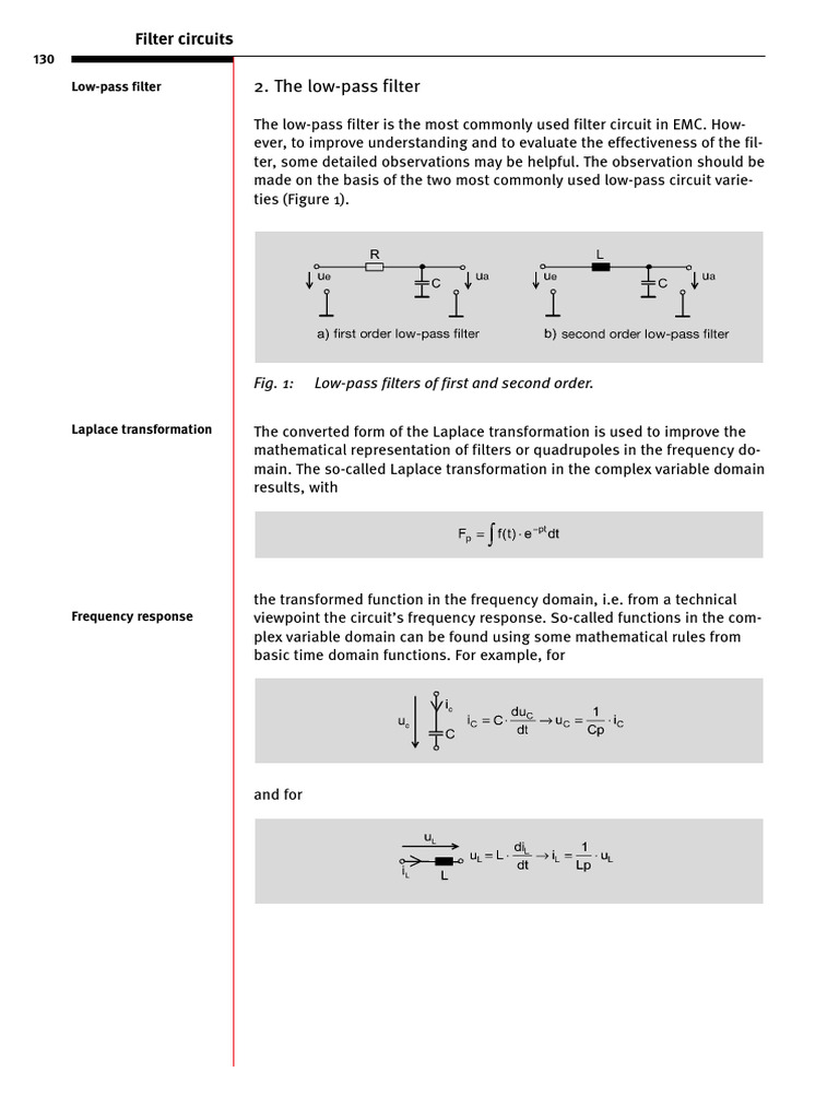 Understanding Low-Pass Filters in EMC | PDF | Electronic Filter ...