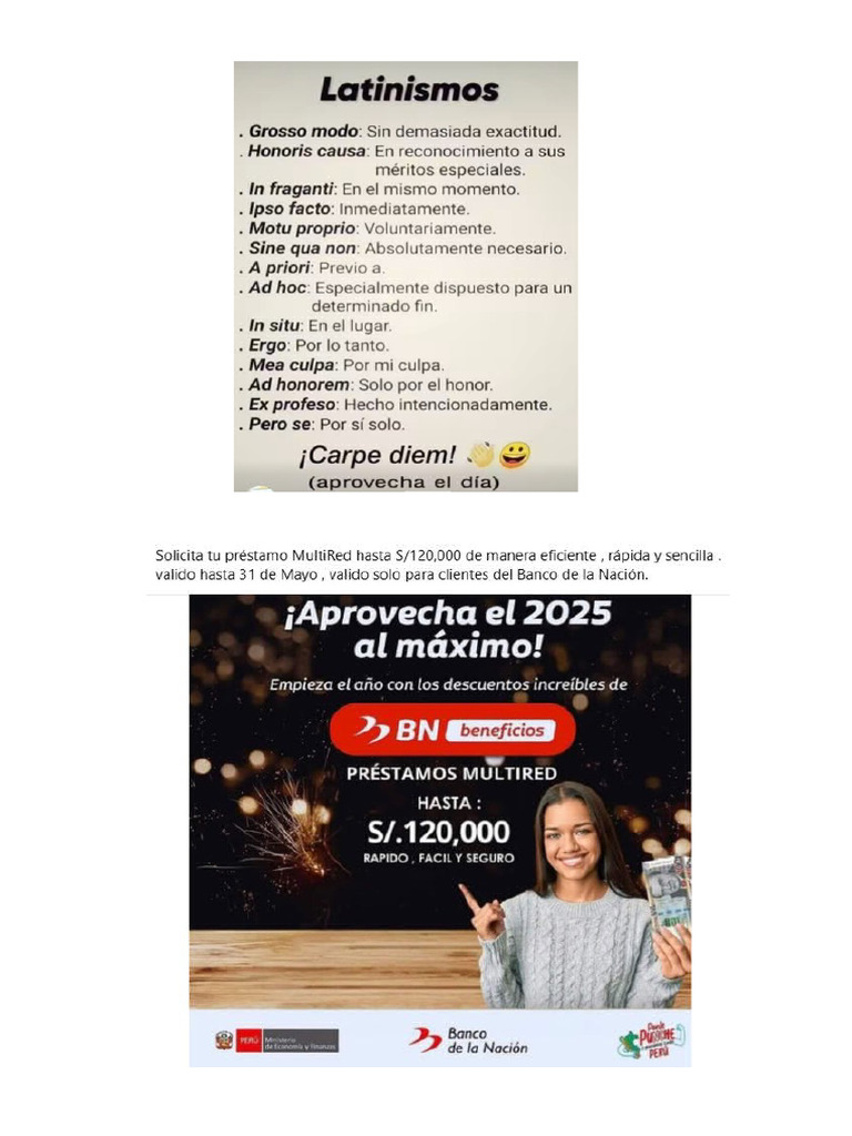 Imagen Latinismo | PDF