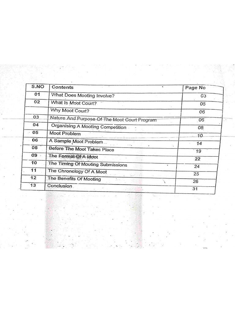 Moot Court | PDF