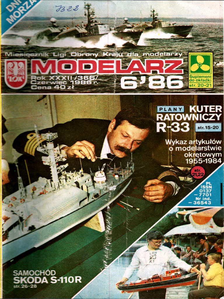 Modelarz 1986-06 | PDF