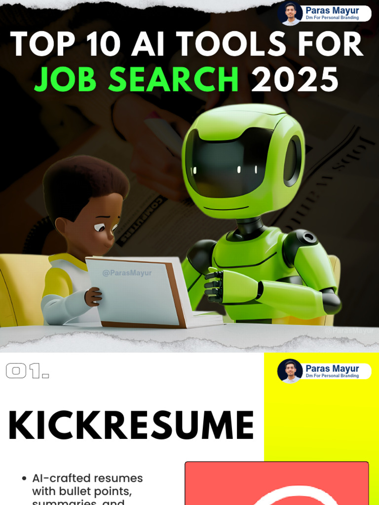 AI Tools for Job Seekers' Success | PDF | Résumé