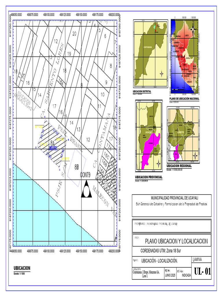 Perimetrico-Ubicacion y Localizacion | PDF | Perú