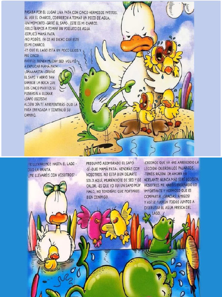 Cuento El Sapo Egoista Pdf