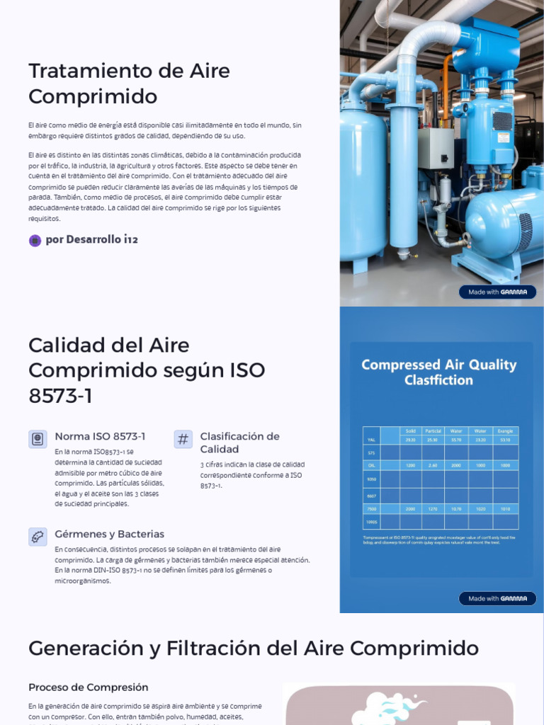 Tratamiento de Aire Comprimido | PDF | Humedad | Agua