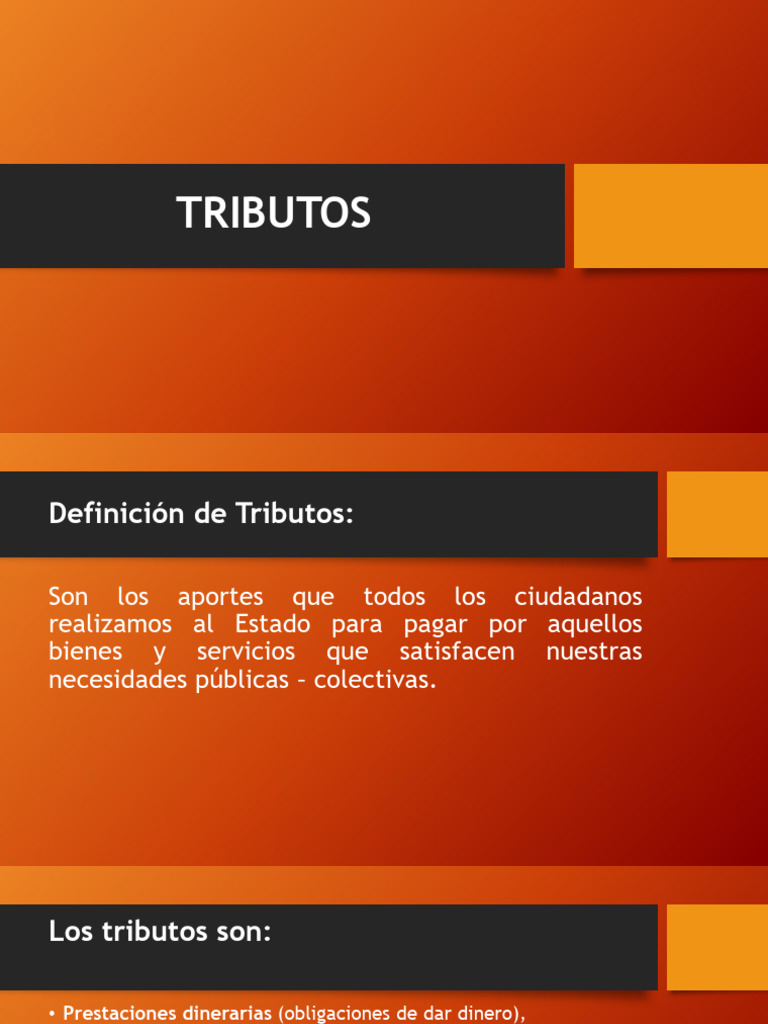 Tributo | PDF | Impuestos | Economias