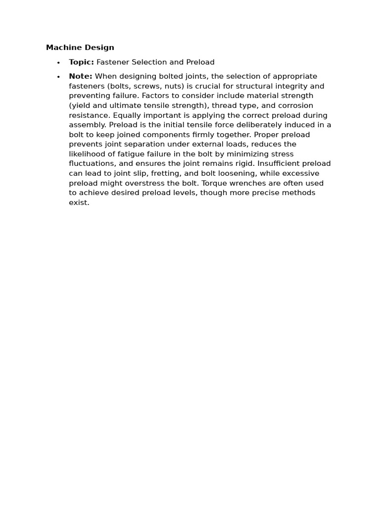 Machine Design | PDF