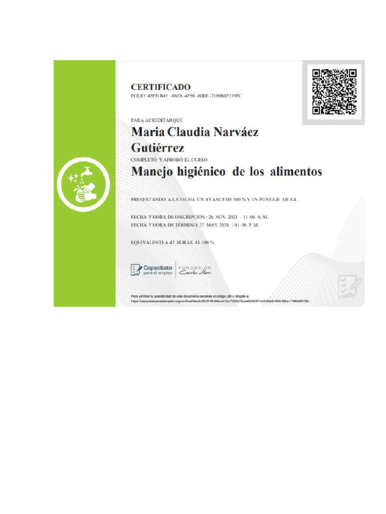 Certificado de BPM | PDF