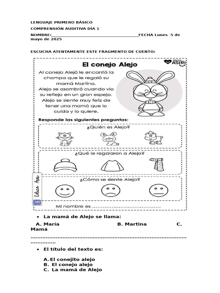 El Conejo Alejo | PDF