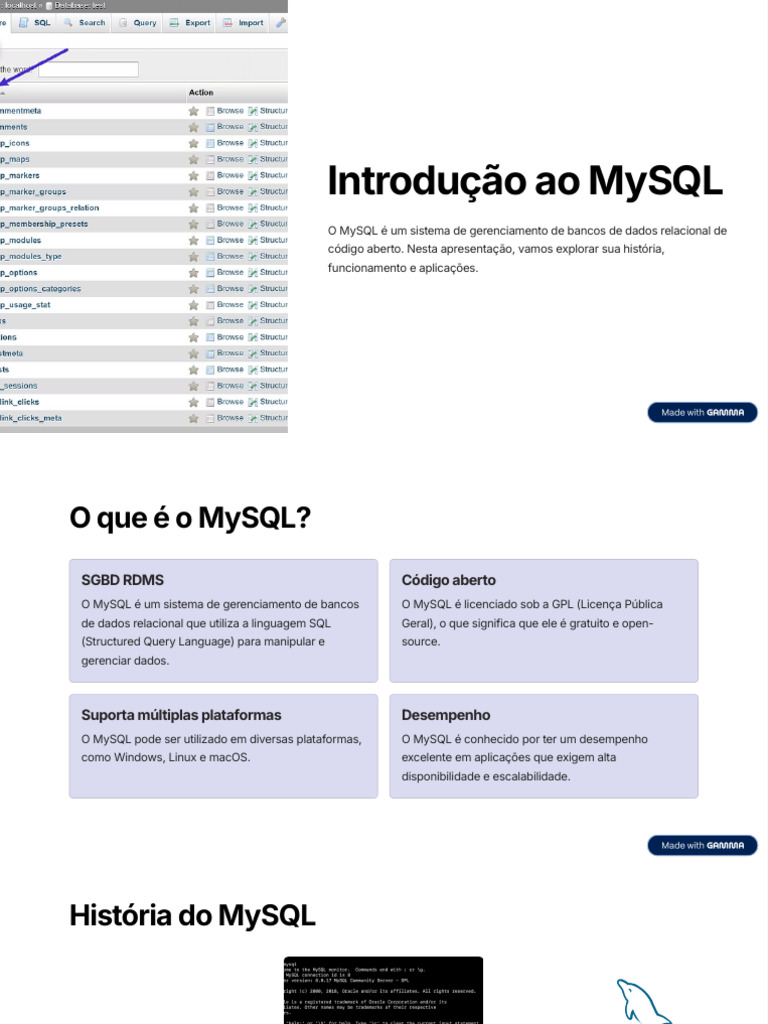 Introducao Ao MySQL | PDF | My Sql | Bancos de dados