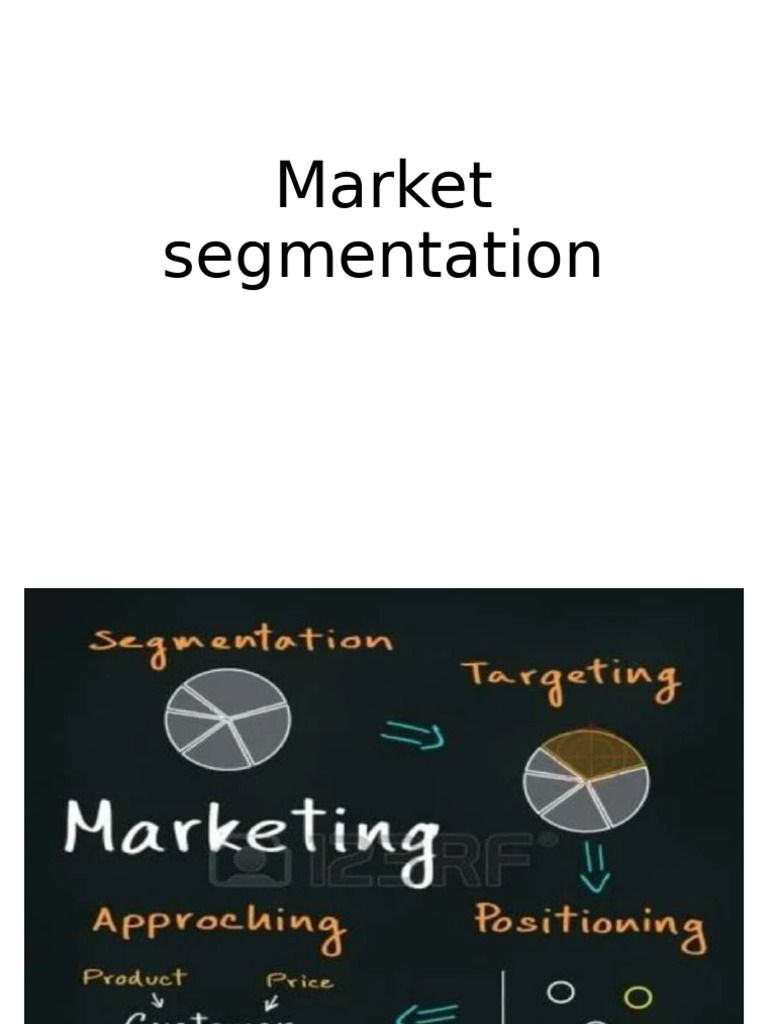 Market Segmentation | PDF