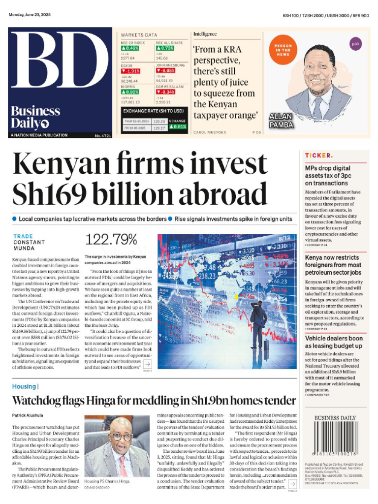 Business Daily 23rd June 2025 | PDF