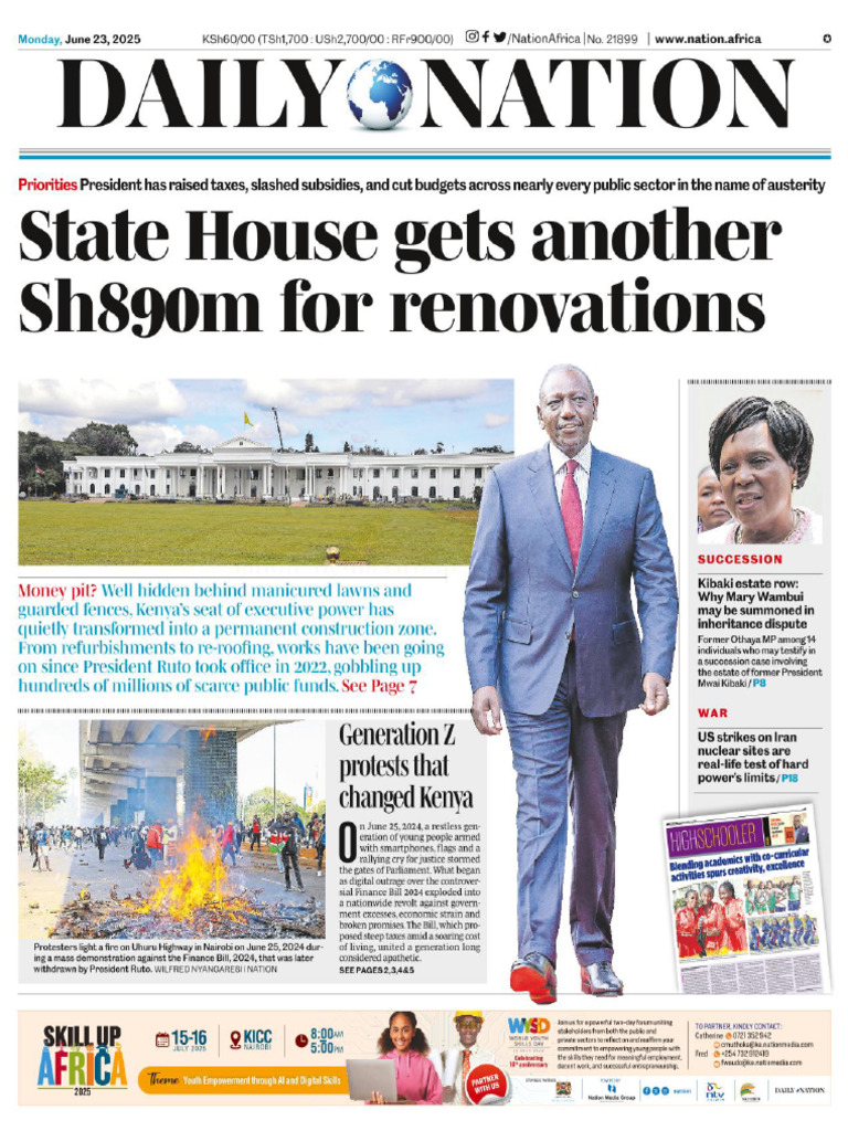 Daily Nation 23rd June 2025 | PDF