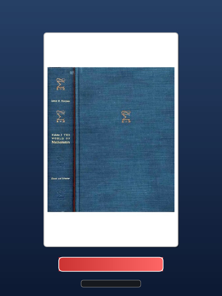 The World of Mathematics Vol 2 Full Download | PDF | Science