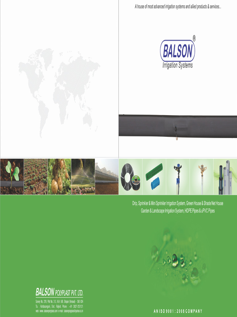 Balson Catalog MIS | PDF