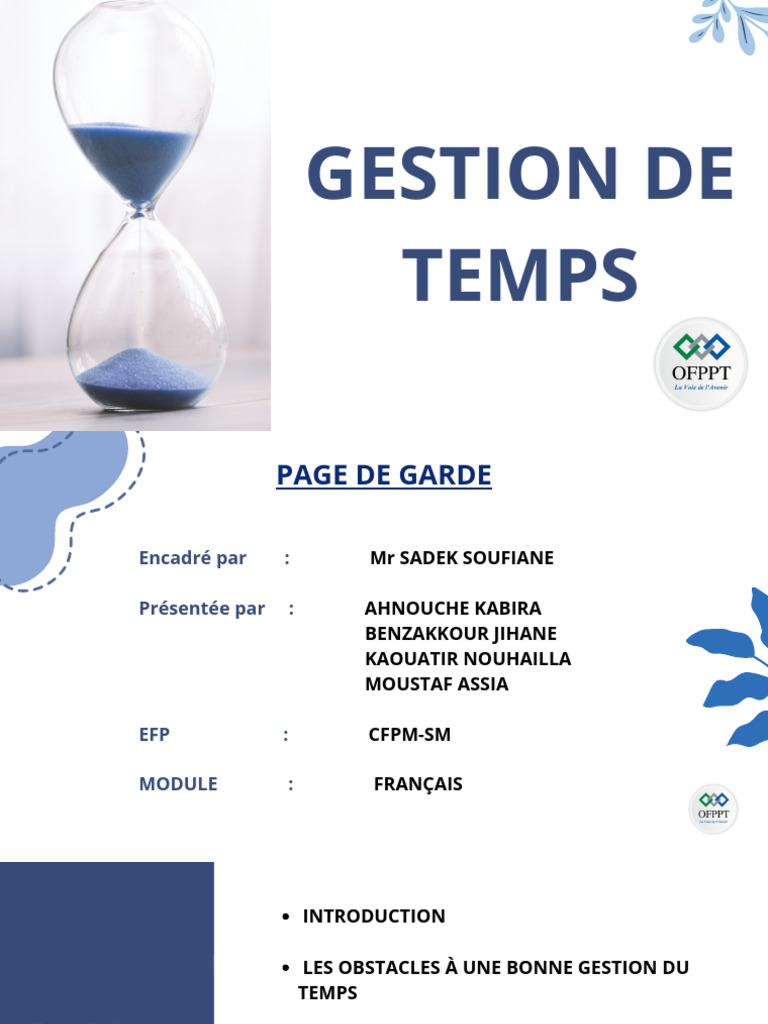 Gestion Efficace du Temps : Stratégies et Outils | PDF | Gestion du ...