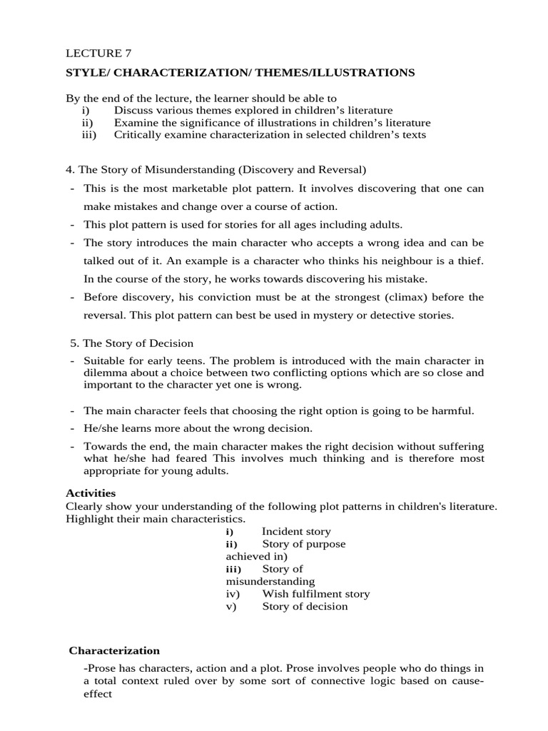 LECTURE 7 The Story of Misunderstanding (Discovery and Reversal) | PDF ...