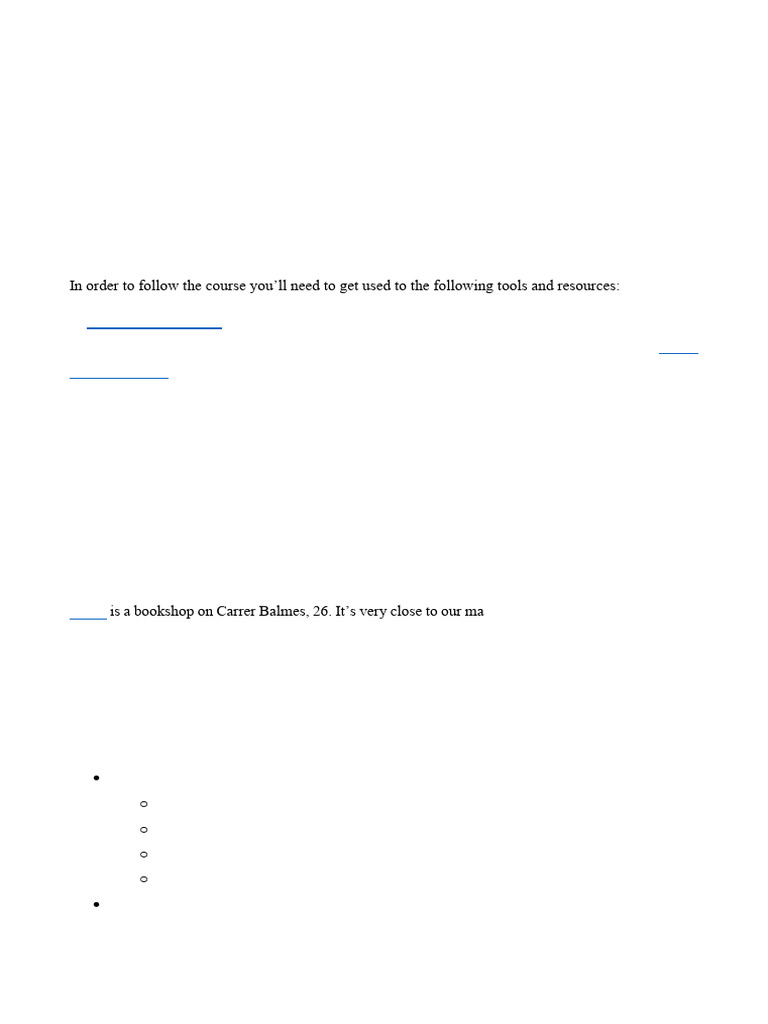 B2 Intensiu Course Overview and Guidelines | PDF | Educational ...