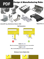 Design Guidelines - SheetMetal PDF | PDF | Sheet Metal | Procedural ...