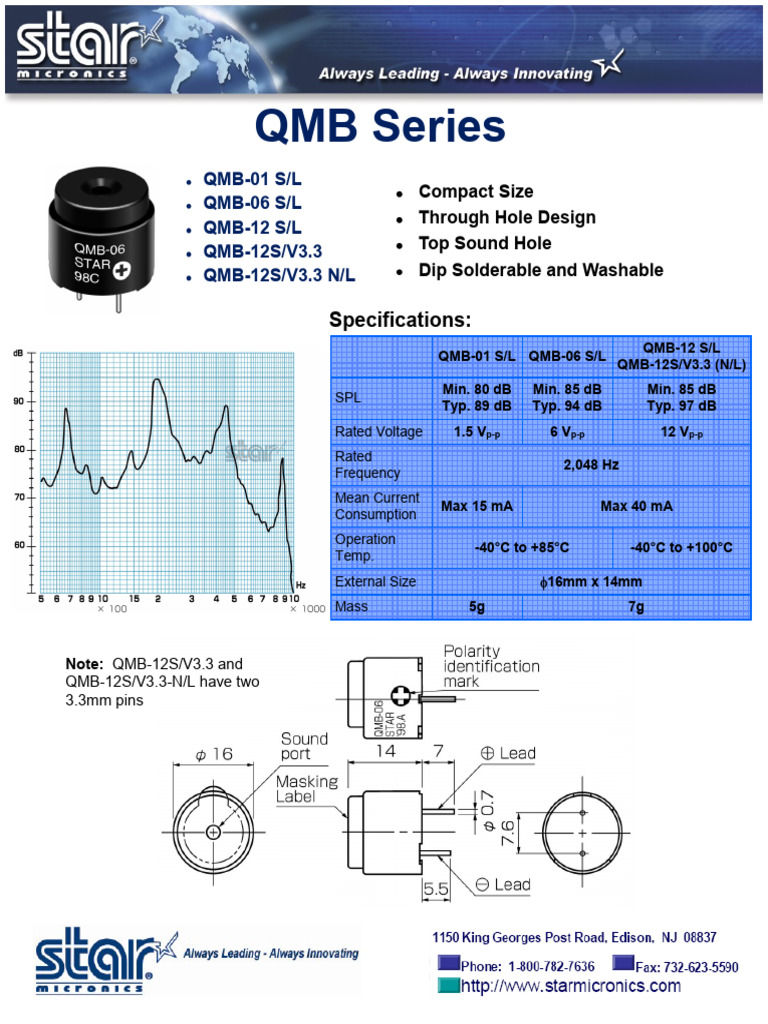QMB 01 StarMicronics | PDF
