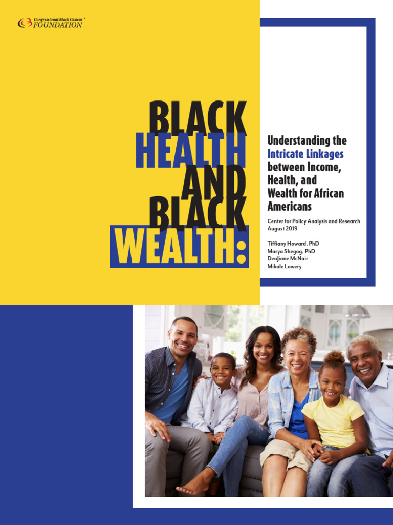 Black Health and Black Wealth - v2 | PDF | Chronic Condition ...