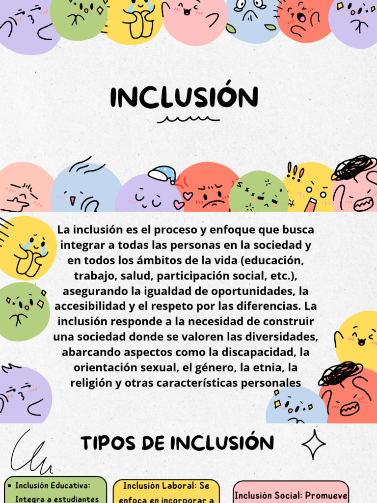 Estrategias para la Inclusión Social | PDF | Inclusión (Educación ...