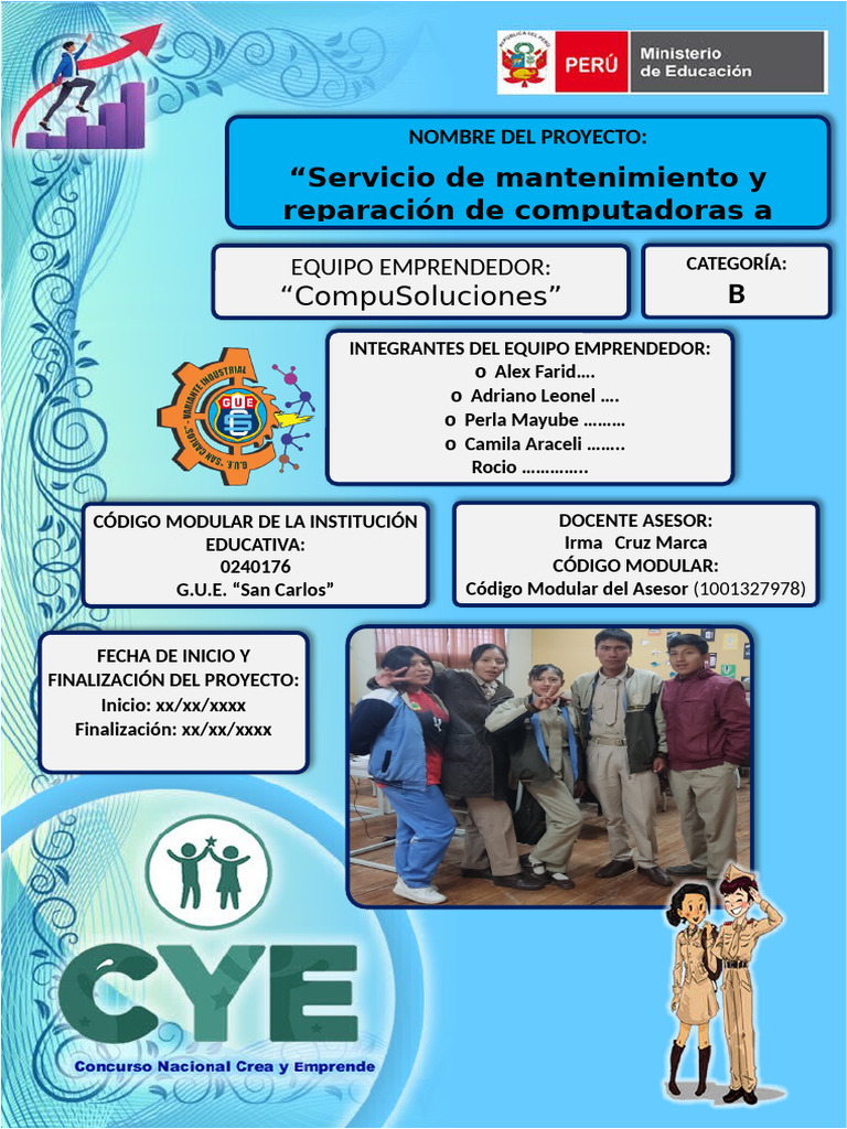 Formato de Proyecto CAT B 2025 | PDF | Usabilidad