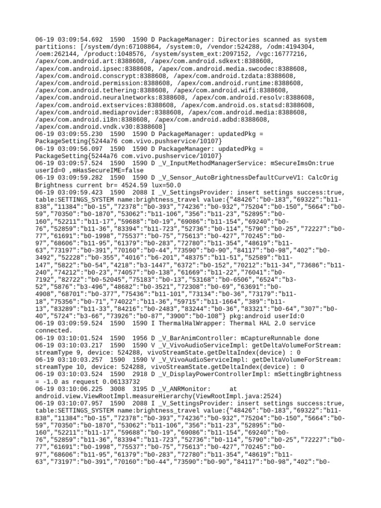 Log | PDF | Android (Operating System) | Mobile Computers