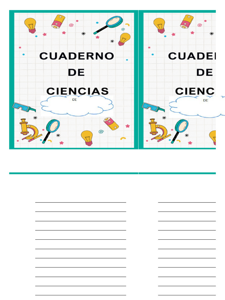 Cuaderno de Ciencias Final | PDF