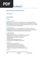 O Level Mathematics Project Topics | PDF | Area | Mathematics