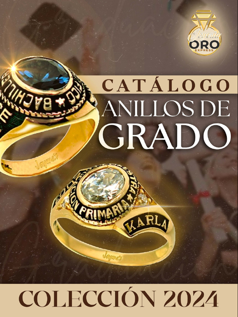 Catálogo Anillos de Oro 2024 | PDF