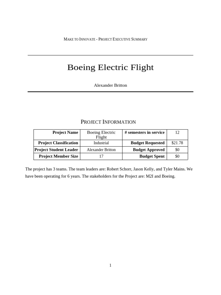 Boeingelectric Files 2019 05 Boeing Electric Flight Final Executive ...