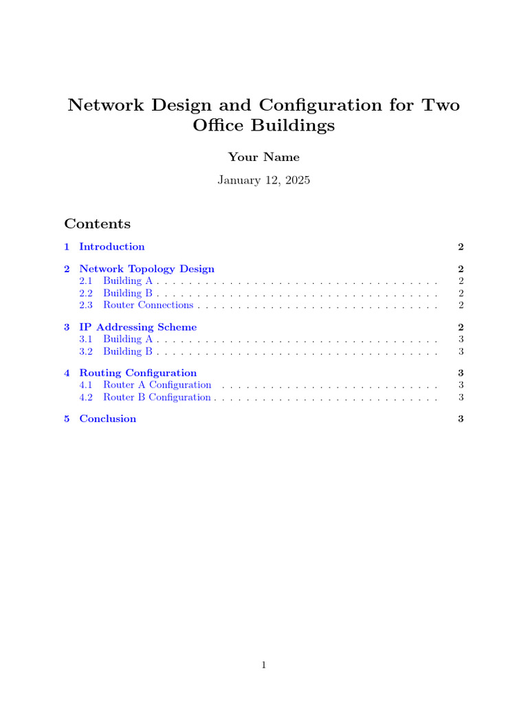 Cisco Packet Tracer Task | PDF | Computer Network | Router (Computing)