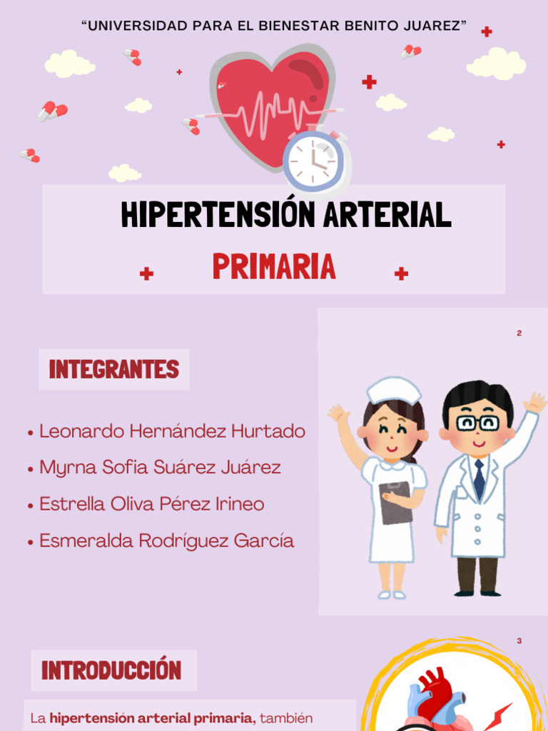 Hipertensión Primaria | PDF | Hipertensión | Endotelio