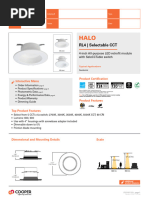 DMF M Series 4" Downlight Overview | PDF | Lighting | Light