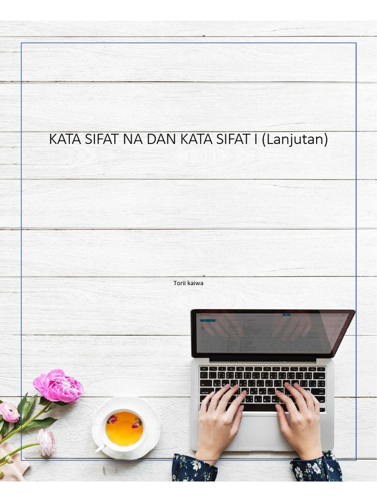 Kata Sifat Na Dan Kata Sifat I (Lanjutan) | PDF
