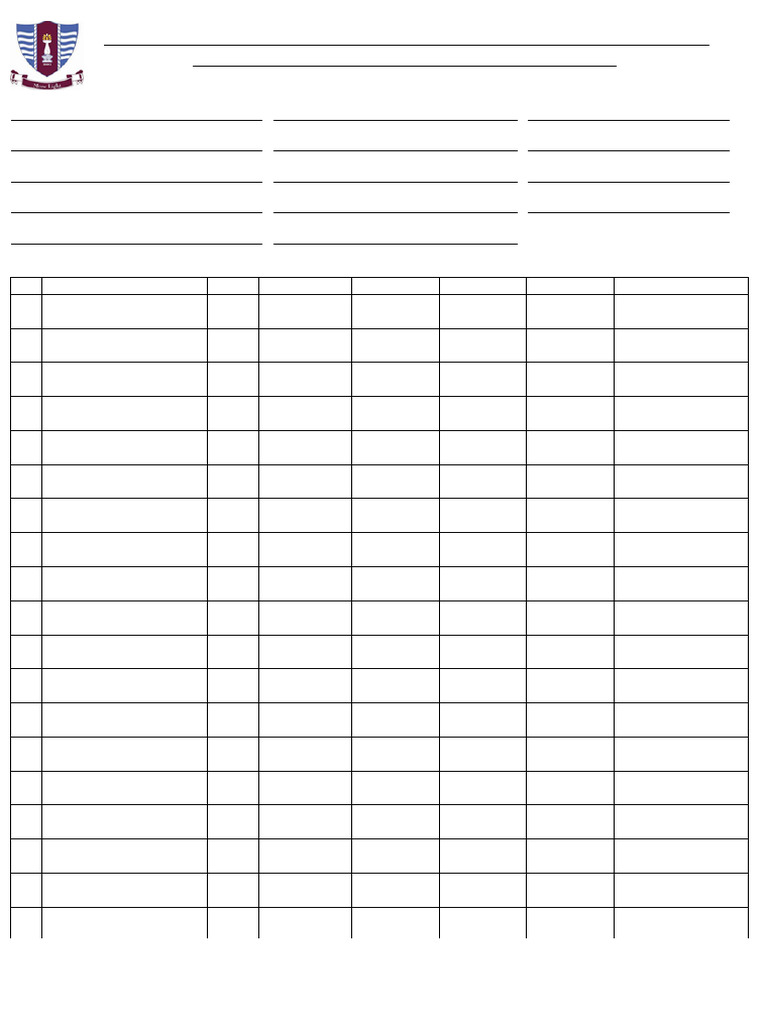 STD Record List | PDF