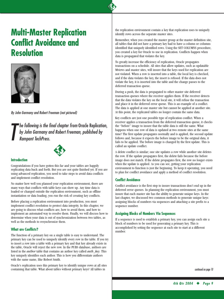 Art Select Repl | PDF | Replication (Computing) | Data Management