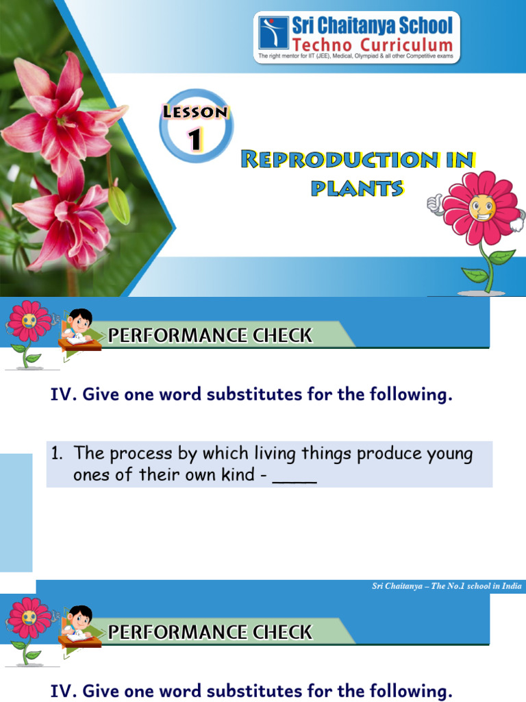 General Science Class 5 Reproduction in Plants 8 (Science Whizz) AP ...