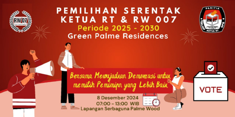 Spanduk Pemilihan RW | PDF