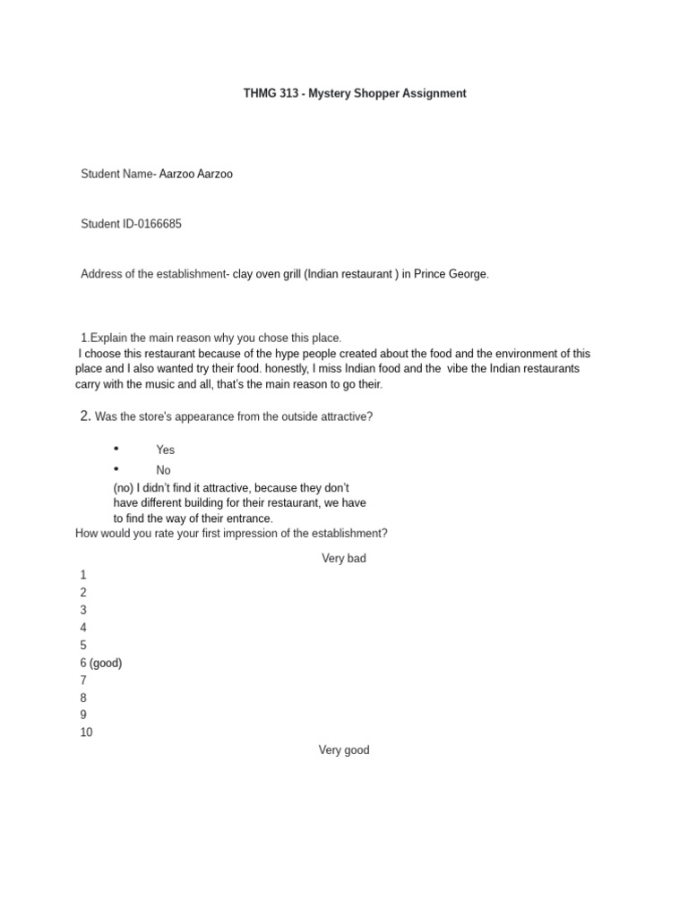 Mystery Shopper Assignment | PDF | Chess Theory | Chess