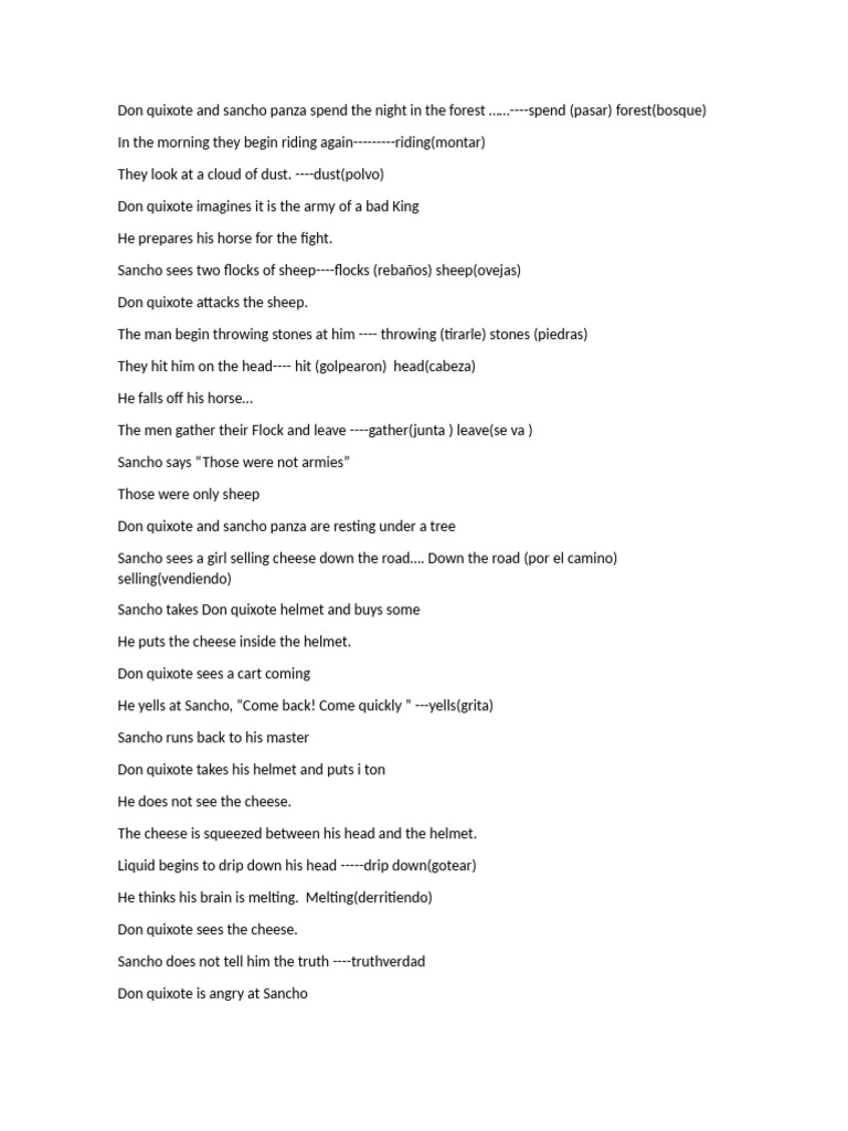 Don Quixote Parte 2 | PDF