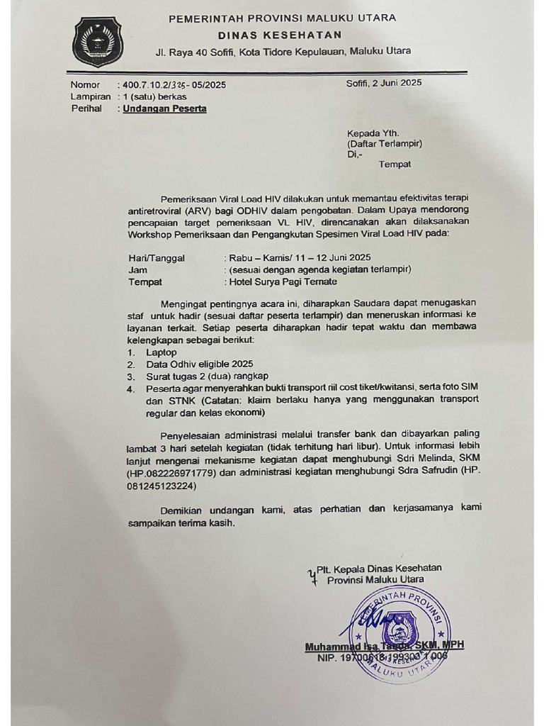 Undangan Workshop VL | PDF