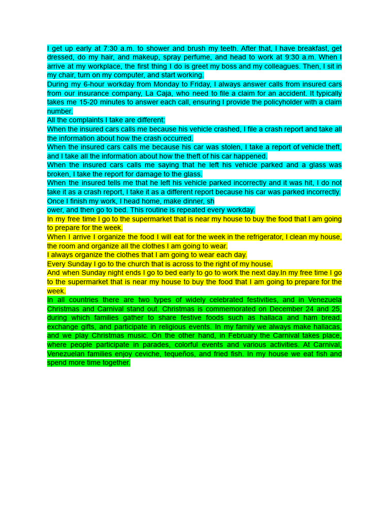 Rutinas | PDF | Navidad