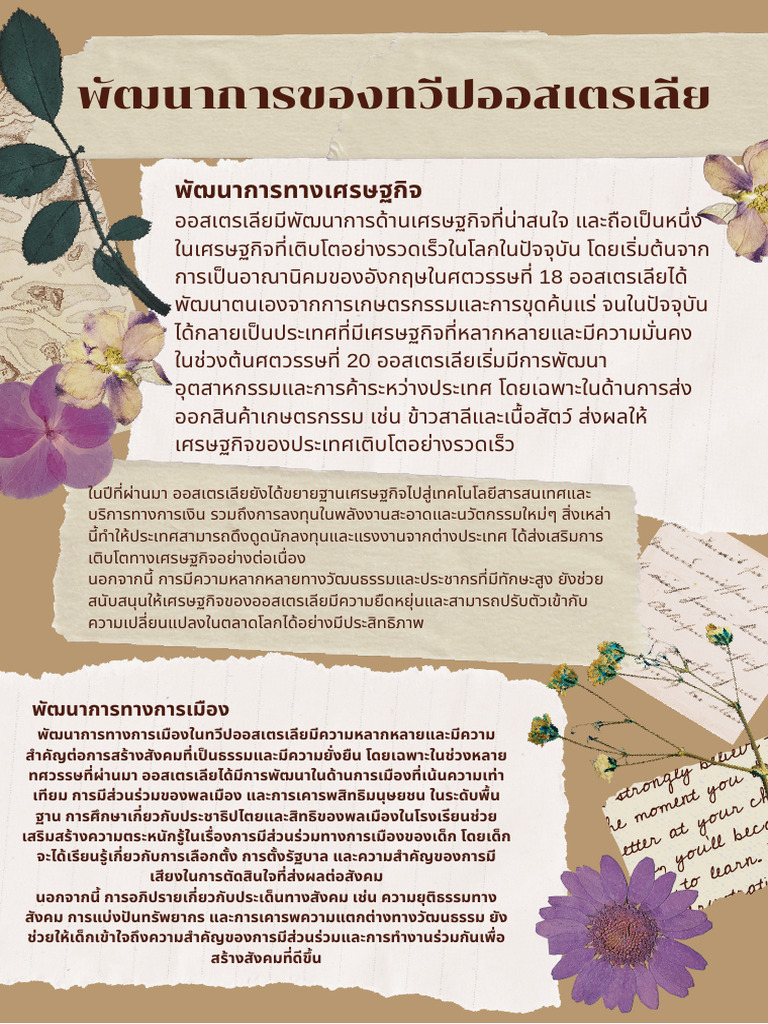 Periods in American Literature English Poster Series in Brown Vintage ...