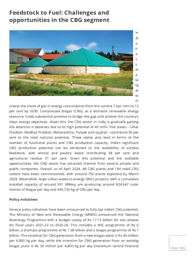 Power Line - Feedstock To Fuel - Challenges and Opportunities in The ...