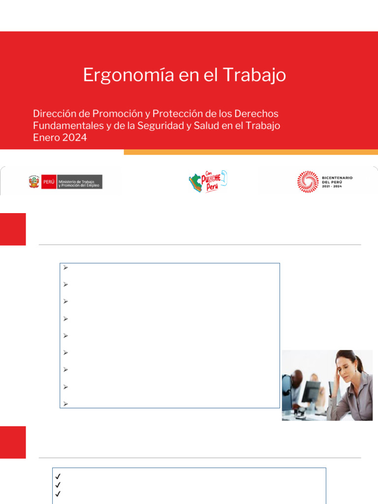 Mtpe - Ergonomía | PDF | Seguridad y salud ocupacional | Hombro