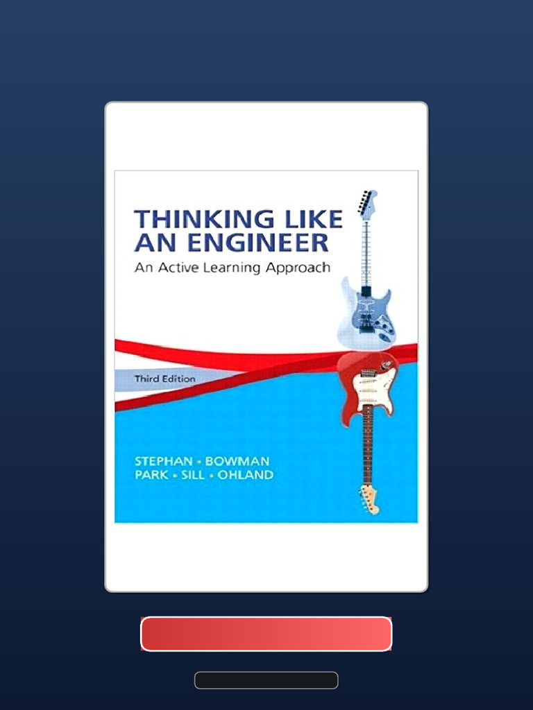 Thinking Like An Engineer An Active Learning Approach 3rd Full Download ...