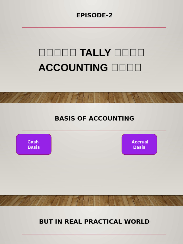 Account Finalization - Class 2 | PDF