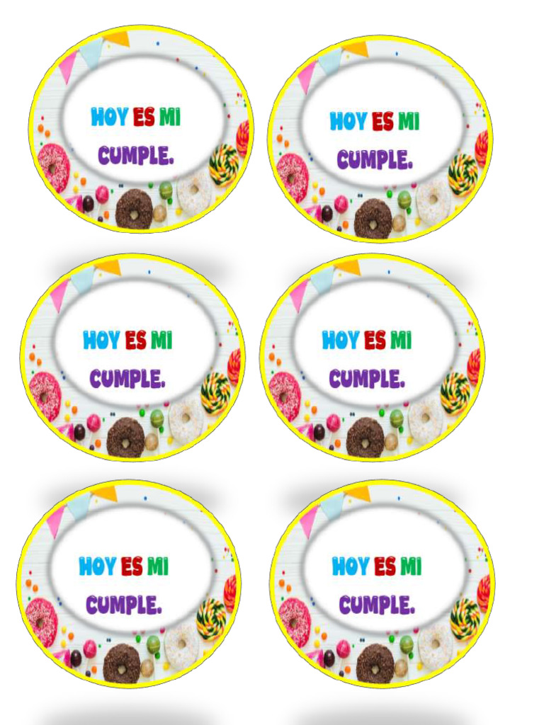 Hoy Es Mi Cumple | PDF